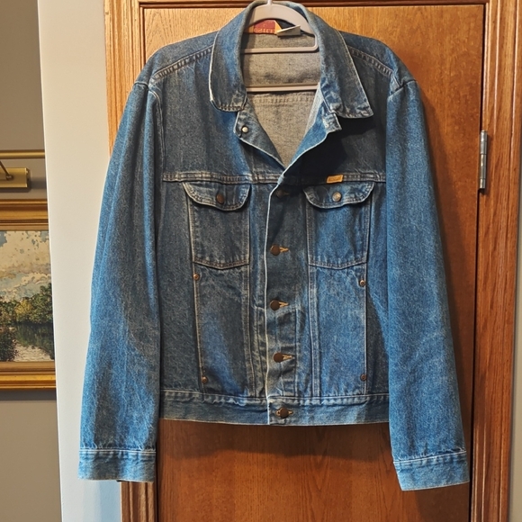 Rustler | Jackets & Coats | Vintage Rustler Denim Jacket 3oz Denim ...
